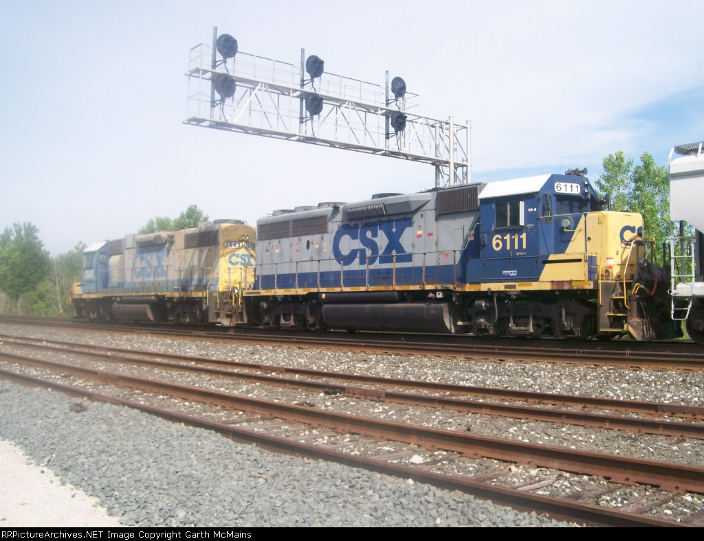 Backing under the signal bridge...